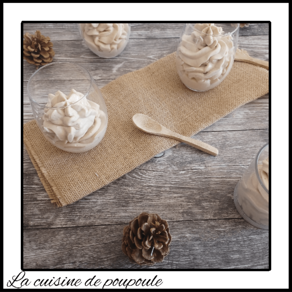 Mousse façon chantilly aux marrons – La cuisine de Poupoule
